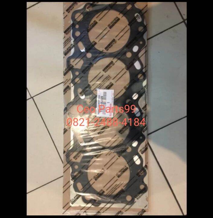 Packing Deksel Paking Head Gasket INNOVA FORTUNER HILUX DIESEL 2KD ...