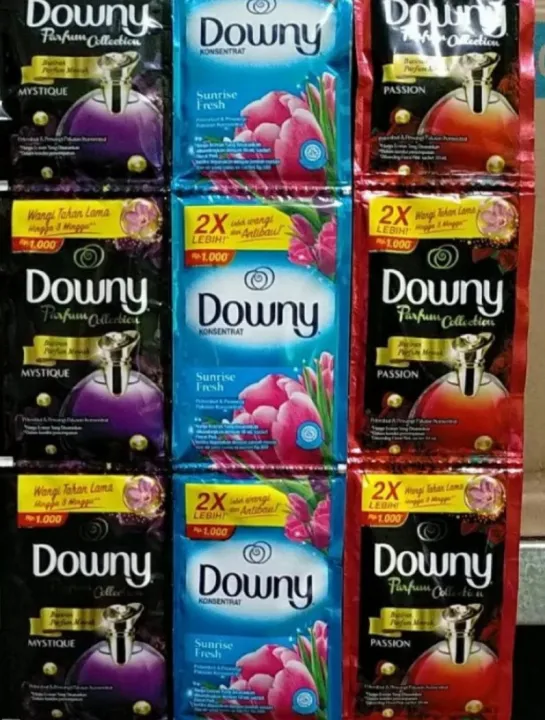 DOWNY PEWANGI PAKAIAN SACHET 1 RENCENG ISI 12 SACHET | Lazada Indonesia