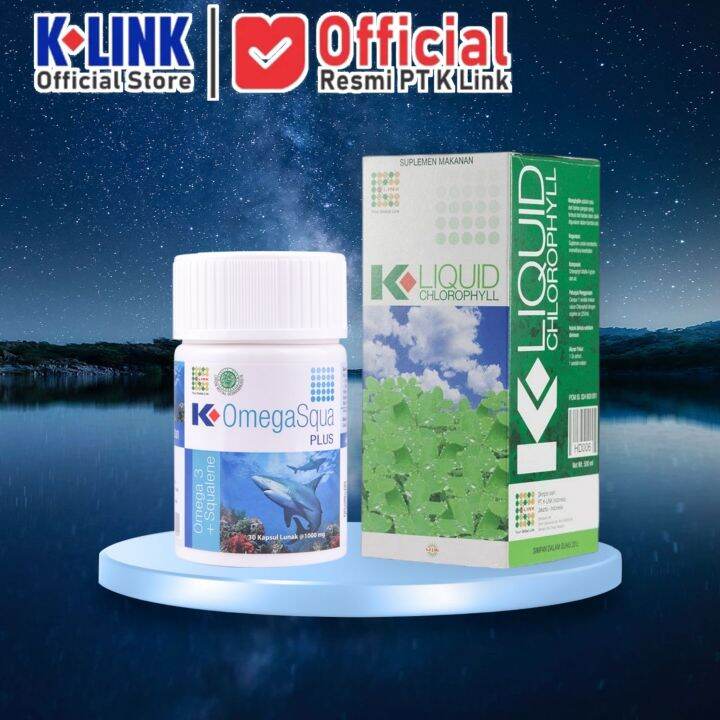 KLOROFIL K LINK K-LIQUID CHLOROPHYLL OMEGA SQUA K LINK K OMEGA SQUA ...