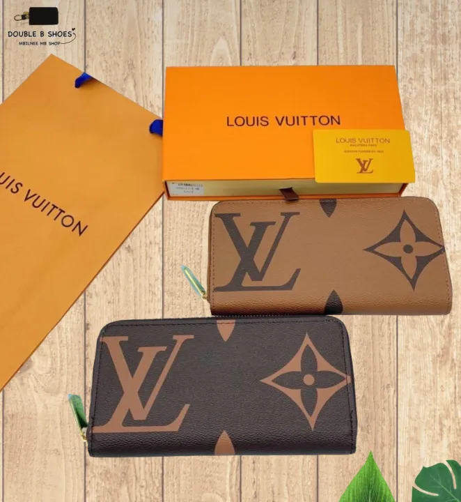 ⚡️กระเป๋าหลุยซิบรอบใบยาว เป๋าตังค์หลุย LV wallet กระเป๋าสตางค์ใบยาว ...
