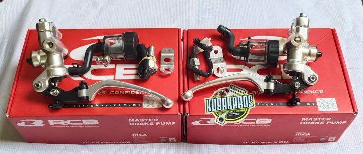 RCB S1 FORGE MASTER LEVER SET 14MM FOLDABLE LEVER UNIVERSAL | Lazada PH