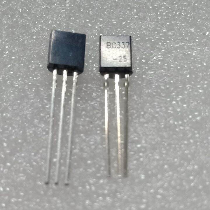 10PCS BC-337 NPN TRANSISTOR 45V 800MA | Lazada PH