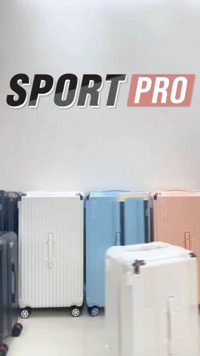 NEW️!! SPORT PRO SERIES คอลเลคชั่นใหม่ล่าสุด กระเป๋าเดินทางดีไซน์ทรงถัง ...