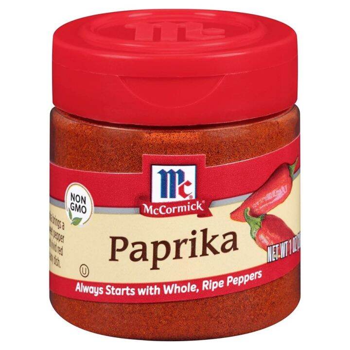 McCormick Paprika 28 g. แม็คคอร์มิค ปาปริก้าป่น 28 กรัม 🇺🇲 | Lazada.co.th