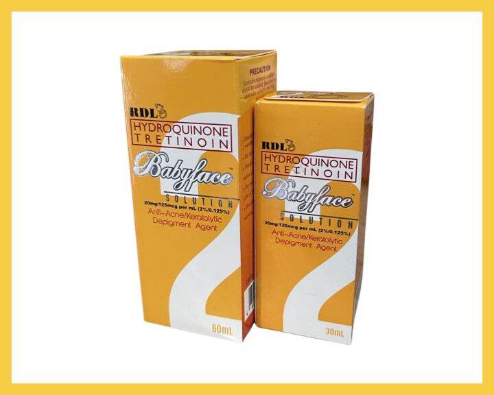 RDL BABY FACE SOLUTION NO. 2 ANTI ACNE KERATOLYTIC | Lazada PH