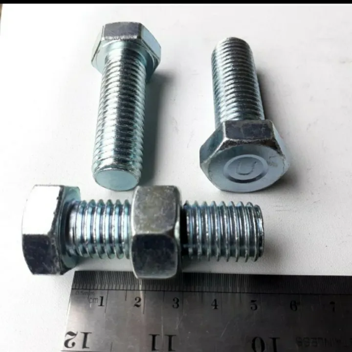 BAUT M14 X 50.BMP M14X50. BMP M14 X 10 BAUT MIR PUTIH KUNCI 22. | Lazada Indonesia