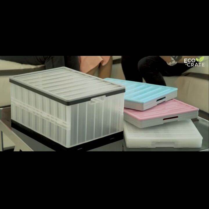Eco Crate Foldable Stackable Magic Storage Box/Container | Lazada