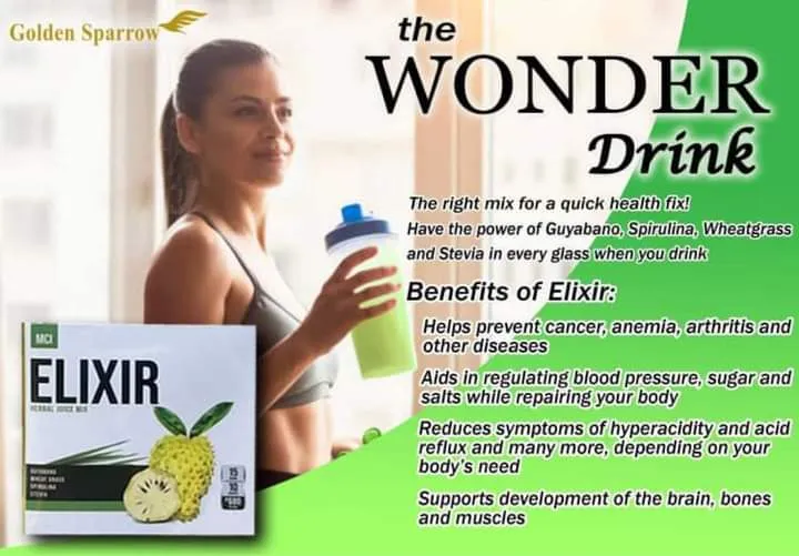 ELIXIR GUYABANO WONDER DRINKS 10 SACHET PER BOX BY MCI ELITE | Lazada PH