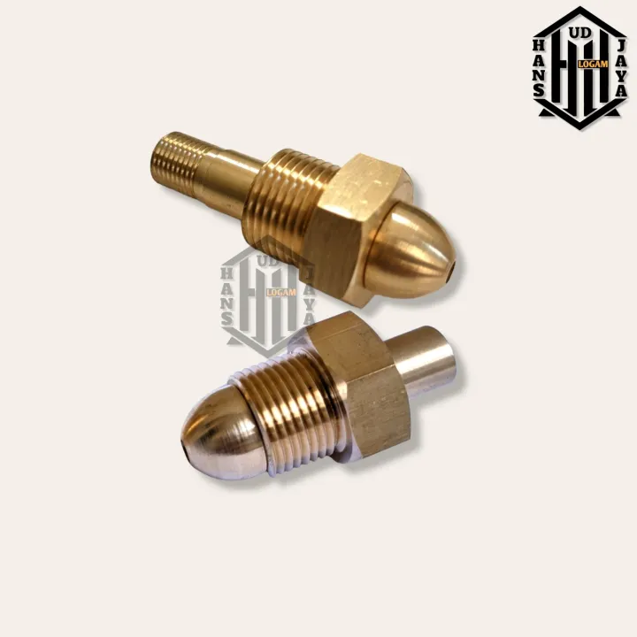 Nepel Pigtail Selang Oksigen Brass Kuningan | Lazada Indonesia