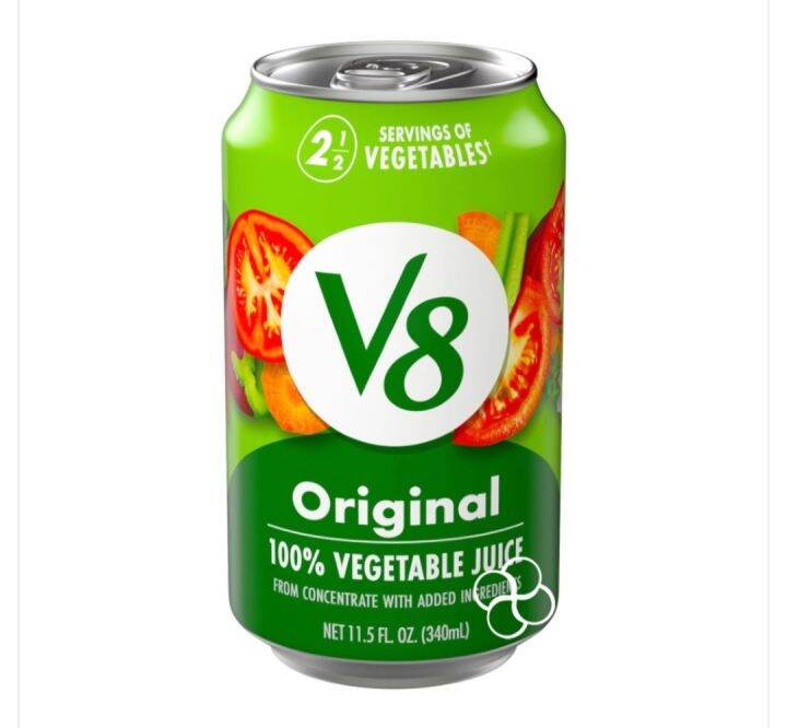 V8 Original 100% Vegetable Juice 340ml | Lazada PH