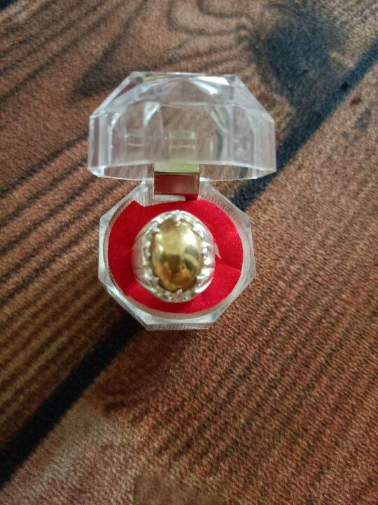cincin besi kuning saiz 15 | Lazada