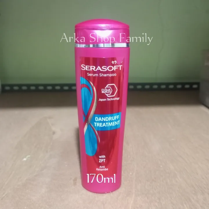 SERASOFT Shampoo Dandruff Treatment Shampo Rambut Ketombe 170ml ...