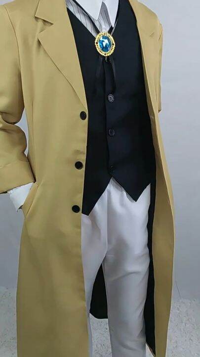 Bungo Stray Dogs Cosplay Costume Nakahara Chuuya Dazai Osamu Akiko ...