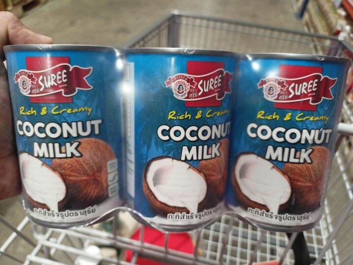 Suree Rich & Creamy Coconut Milk, 3/400ml | Lazada PH