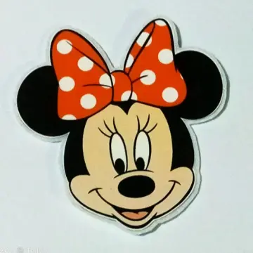 Red Minnie Mouse Face