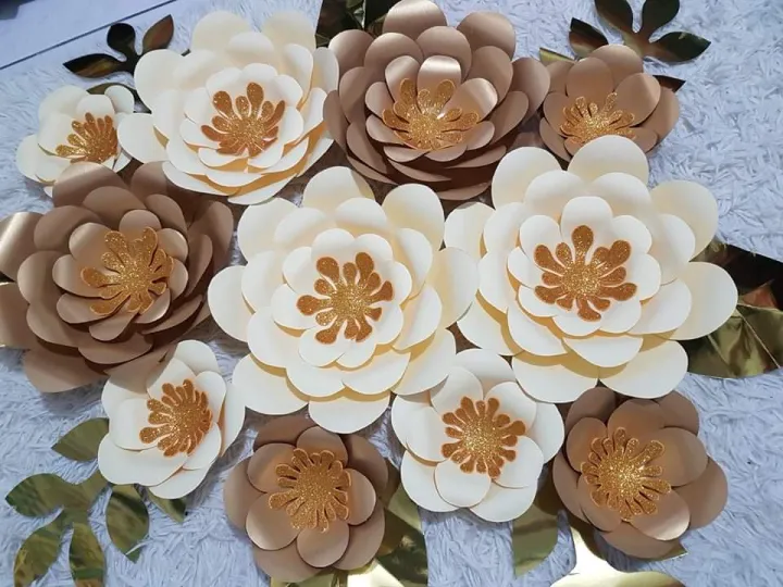 Paper Flowers Backdrop Set Lazada Ph
