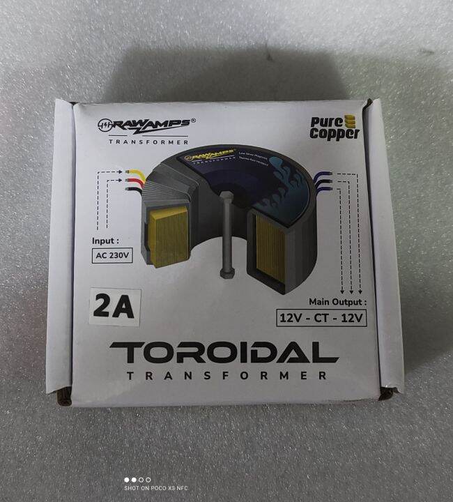Trafo Toroid toroidal 2A 12 V RAWAMPS Original donut | Lazada Indonesia