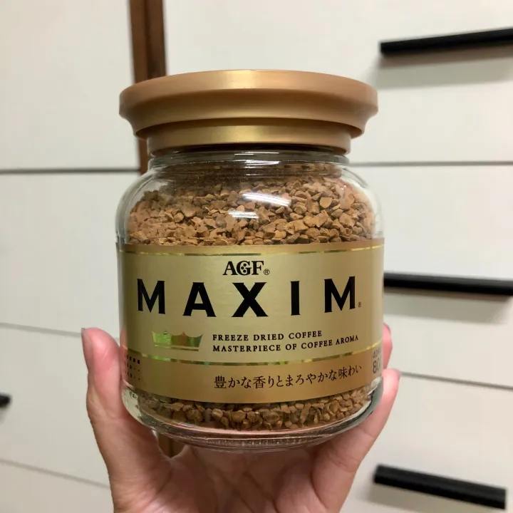 AGF Maxim กาแฟสำเร็จรูปสูตรสีทอง ขนาด 80 กรัม นำเข้าจากประเทศญี่ปุ่น | Lazada.co.th