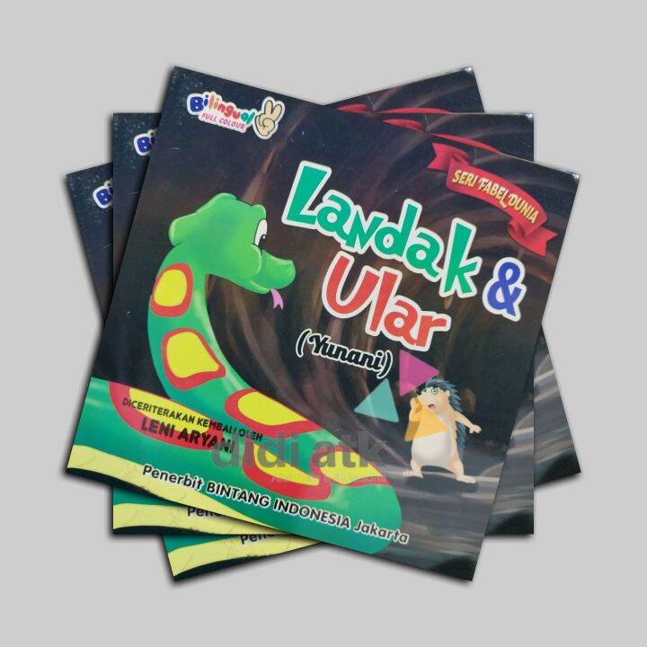 Buku Anak-Anak Seri Fabel Dunia Landak & Ular | Lazada Indonesia