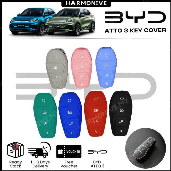 BYD ATTO 3 BYD Dolphin Silicone Rubber Key Fob Cover | Lazada