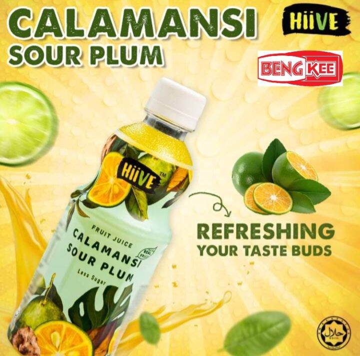 Beng kee🔥Hiive fruit juice calamansi sour plum 350ml🔥 | Lazada