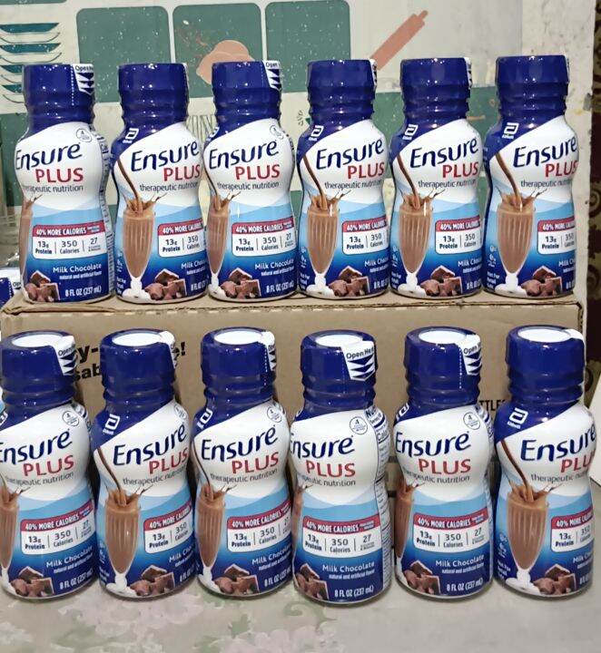Ensure Plus nutrition milk chocolate shake 237ml | Lazada PH