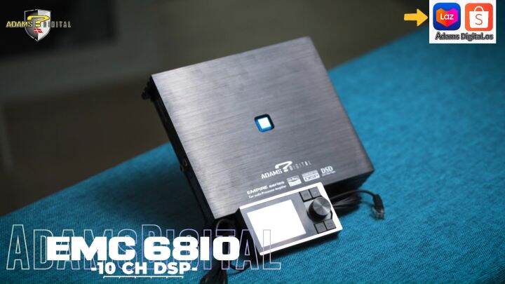 【10%OFF】Adams Digital DSP 10 Channel Output 8 Channel Built in ...