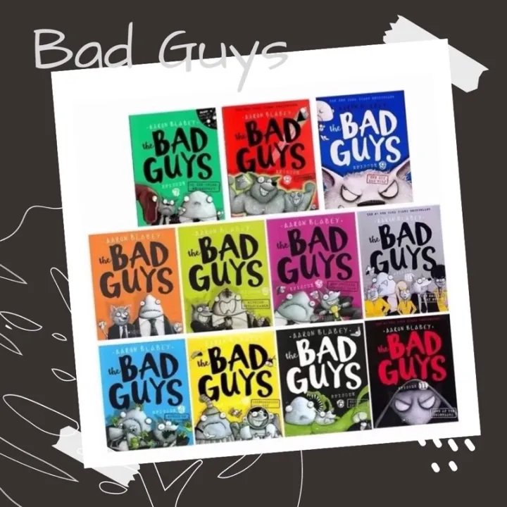 หนังสือชุด Bad Guys 11 เล่ม พร้อมส่งค่ะ!! | Lazada.co.th