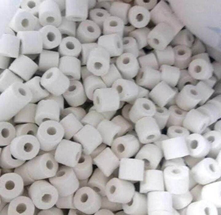 Bio Ring / keramik ring adalah media filter dengan area permukaannya ...