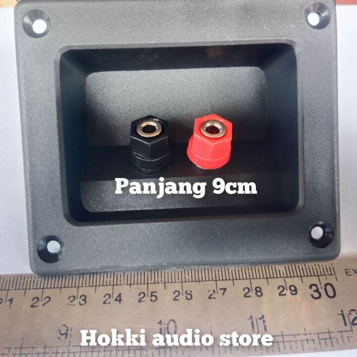 TERMINAL SPEAKER 2 PIN KOTAK PLUS BINDING POST GOLD/TERMINAL SPIKER ...