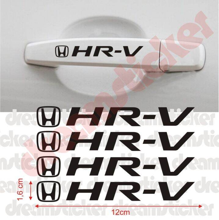 Sticker Stiker Door Handle Pegangan Pintu Mobil Honda HRV | Lazada ...
