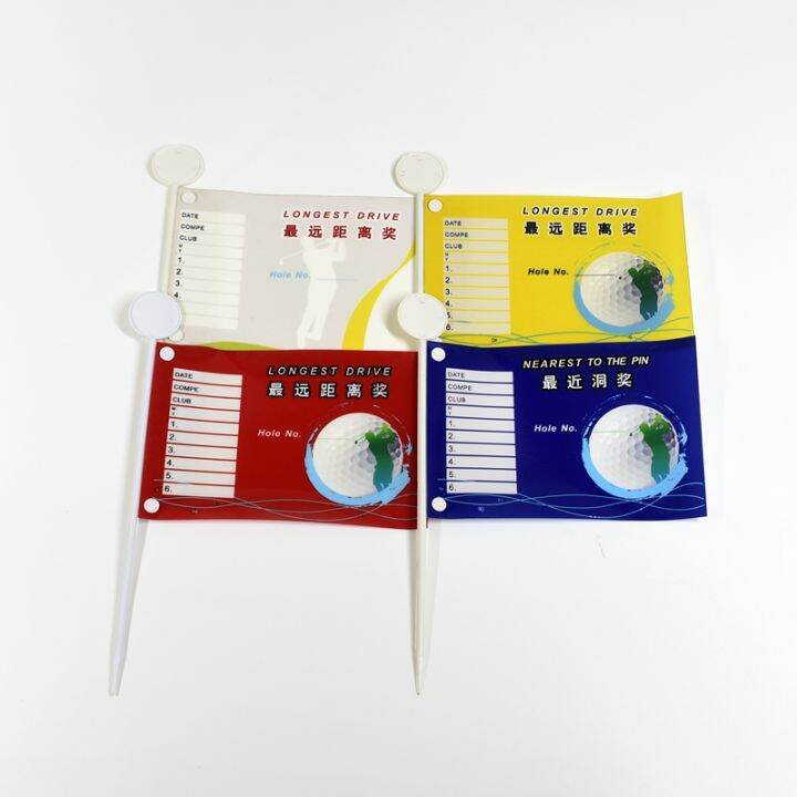 New Product Promotion Golf Competition Checkmark Flag Golf Green Flag ...
