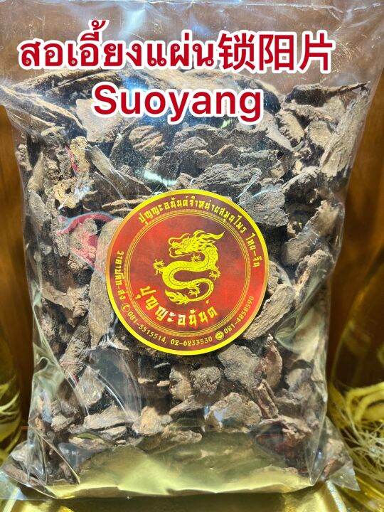 สอเอี้ยงแผ่น锁阳片 Suoyang ซอเอี้ยงแผ่น สอเอี้ยง ซอเอี้ยง บรรจุ500กรัมราคา ...
