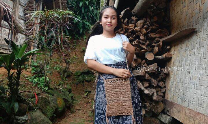 tas noken Papua/ tas serat kayu | Lazada Indonesia