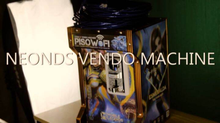 NeonDS Piso Wi-Fi Vendo Machine WVW3 Esmeralda Design | Pisofi System ...