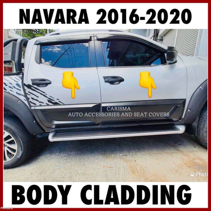 NISSAN NAVARA NP300 BODY CLADDING 2016-2020 (navara accessories ...