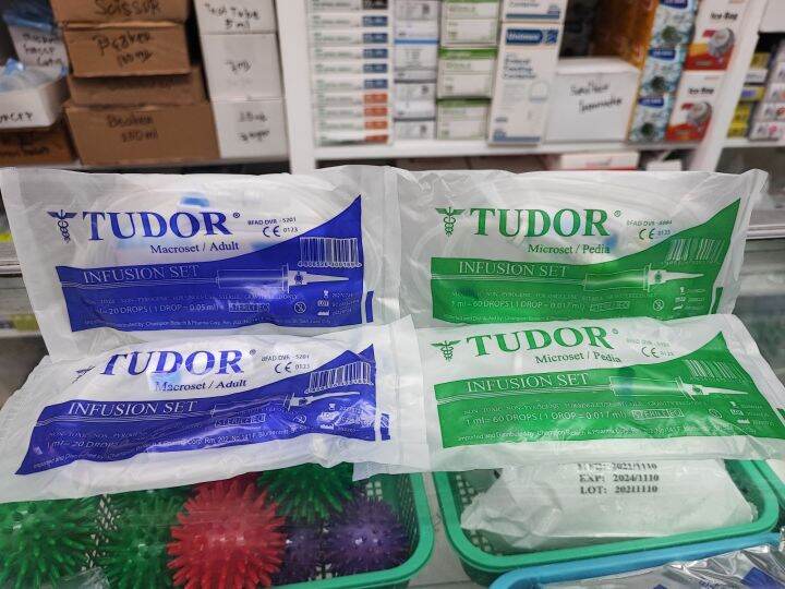 MACROSET MICROSET (IV INFUSION SET) TUDOR (ADULT/PEDIA) - MEDICAL ...