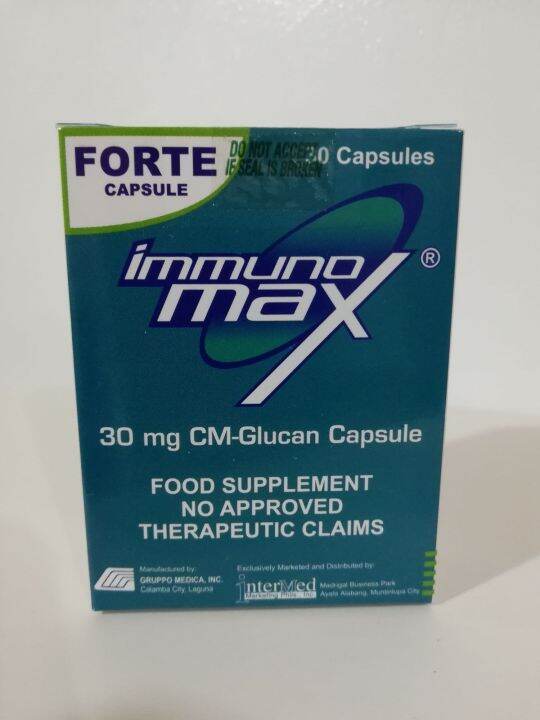 immuno max forte cap 30 | Lazada PH