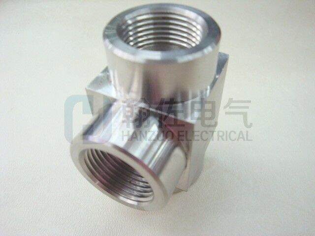 High Pressure Stainless Steel 304 Internal Wire Tee M20 * 1.5 Pressure ...