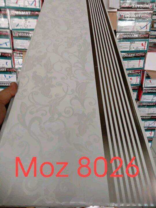 plafon pvc ukuran panjang 100 cm 20 cm | Lazada Indonesia