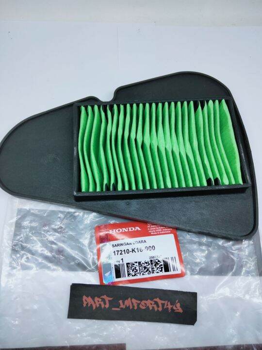 Filter udara K16 Honda beat fi esp Scoopy fi esp ori | Lazada Indonesia