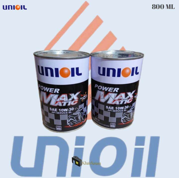 UNIOIL POWER MAX - OLI MESIN TERBAIK UNTUK SEMUA MOTOR MATIC 10W-30 0,8 ...