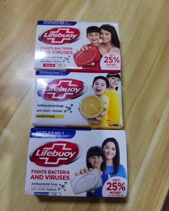 Lifebuoy Anti-Bacterial Bar Soap | Lazada PH