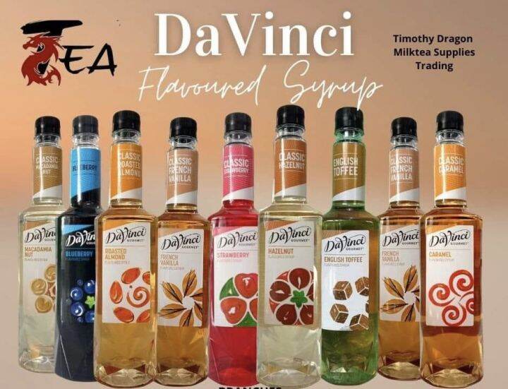 Da Vinci Gourmet Flavoured Syrups | Lazada PH