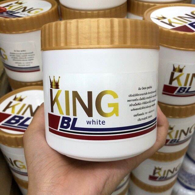 King BL white หัวเชื้อทาผิวขาวคิงบีแอลไวท์ 500g(1กระปุก) | Lazada.co.th