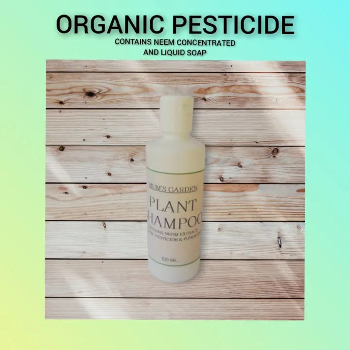 (120 ML) Mum's Garden 2 in 1 Organic Pesticide - Plant Shampoo Spray ...
