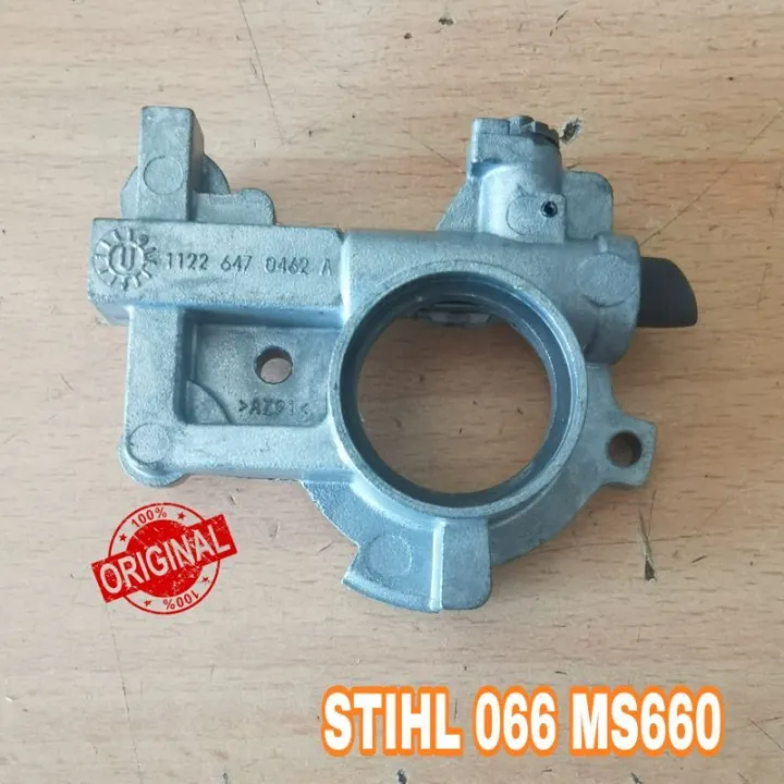 Original STIHL 066 MS660 Chainsaw Oil Pump Pump Minyak Hitam | Lazada