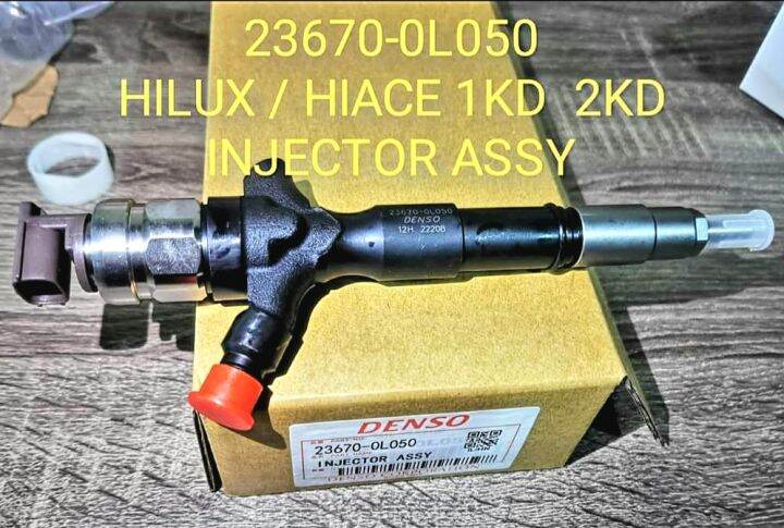 Toyota Fuel Injector Hilux Hiace 1KD 2KD Diesel Engine 23670-0L050 ...