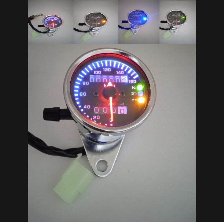 SPEEDOMETER LED/RPM SPEEDOMETER LED CROOM RXKING/FINO/TIGER/SCOOPY DLL ...
