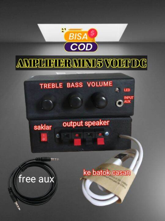 AMPLI MINI 5V CLASS D , POWER AMPLI , AMPLI MINI , AMPLI MINI 5 VOLT ...